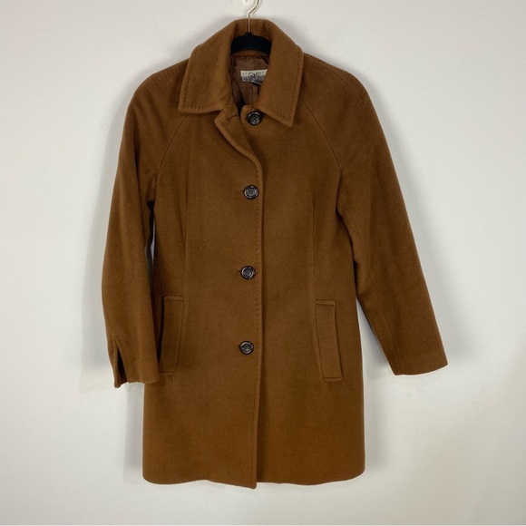 Vintage | Jackets & Coats | Vintage Bernardo Design Brown Teddy Pea ...